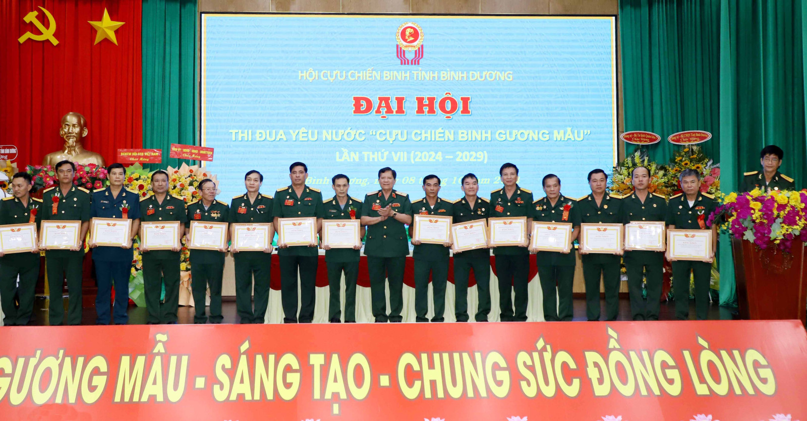 Cán bộ, hội viên cựu chiến binh tỉnh Bình Dương: Thi đua, gương mẫu với nhiều cách làm sáng tạo ...